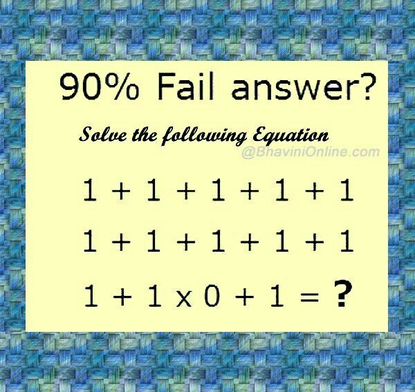 So Many Failed This, Can You Solve It?? - Myschool