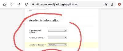 Ritman University Degree, JUPEB/IJMB admission for 2023/2024 session ...