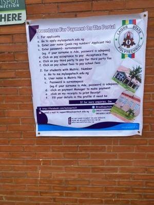 LASPOTECH procedure for payment of fees via the school portal - Myschool